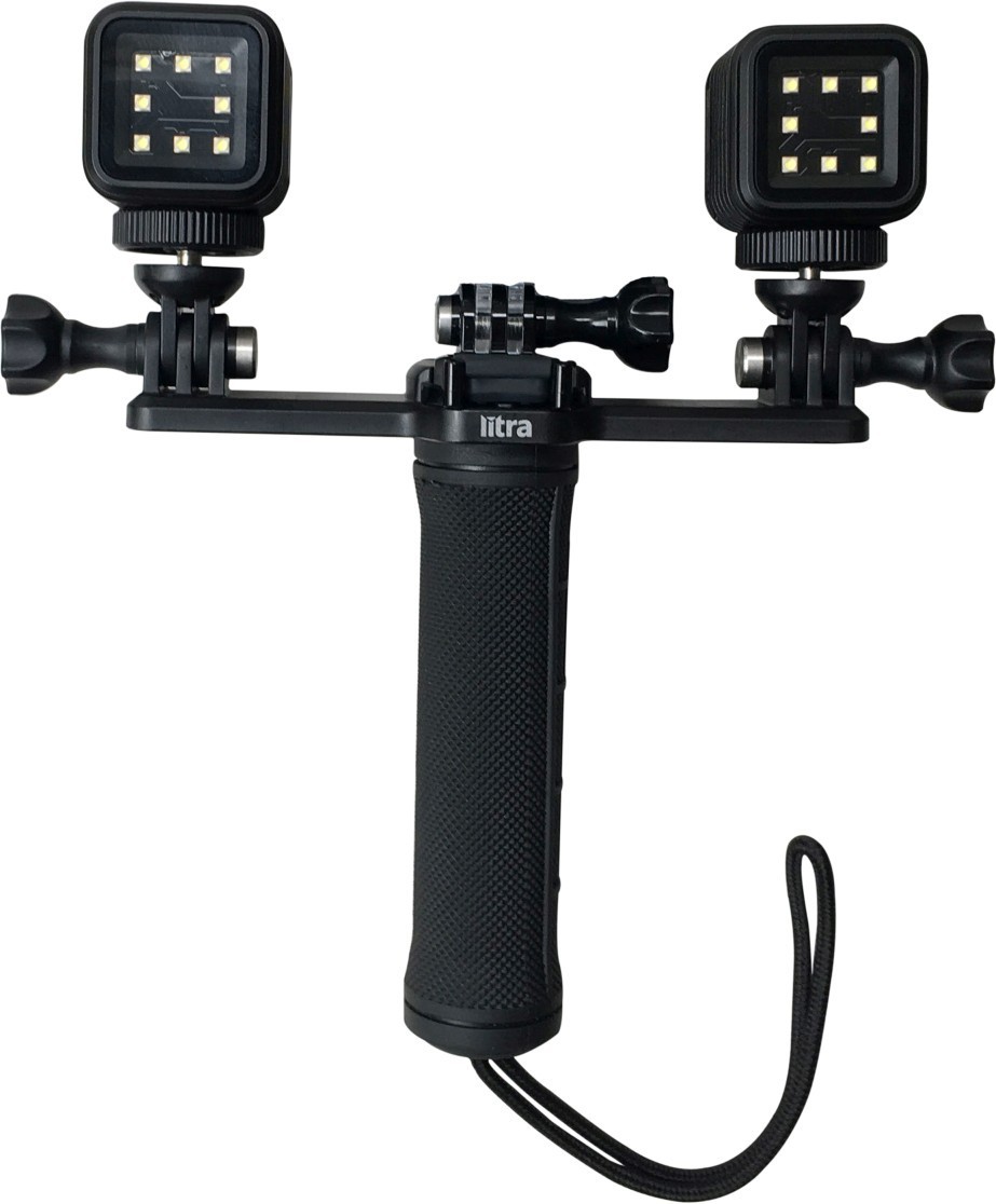 Litra Torch Triple Mount with Rugged Handle