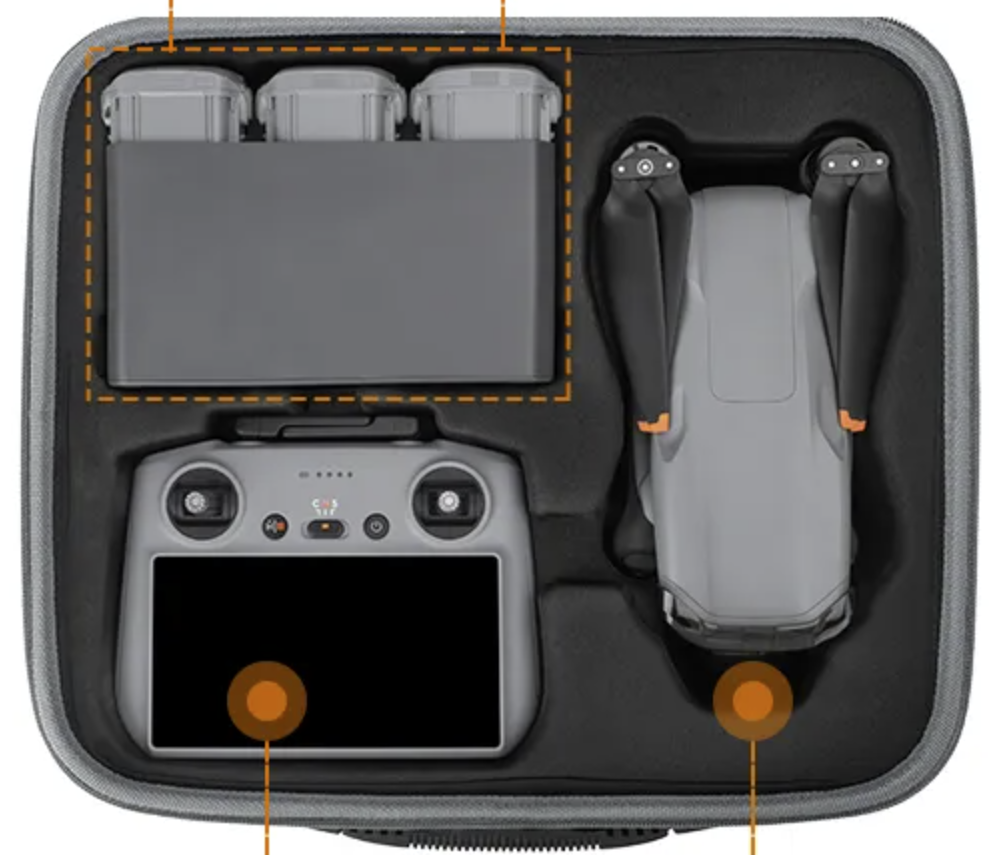 Buy the DJI Air 3 Combo Carry Case | Camzilla Australia - Your DJI ...