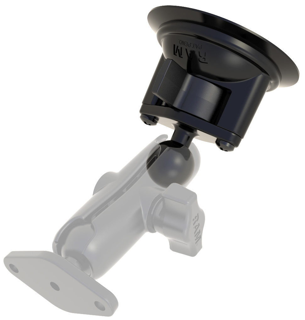 Buy the RAM Twist-Lock Suction Cup Base with Ball | Camzilla Australia ...