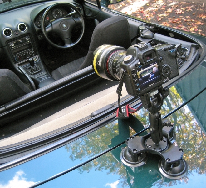 RAM Triple Suction Mount Assembly - RAM Mounts