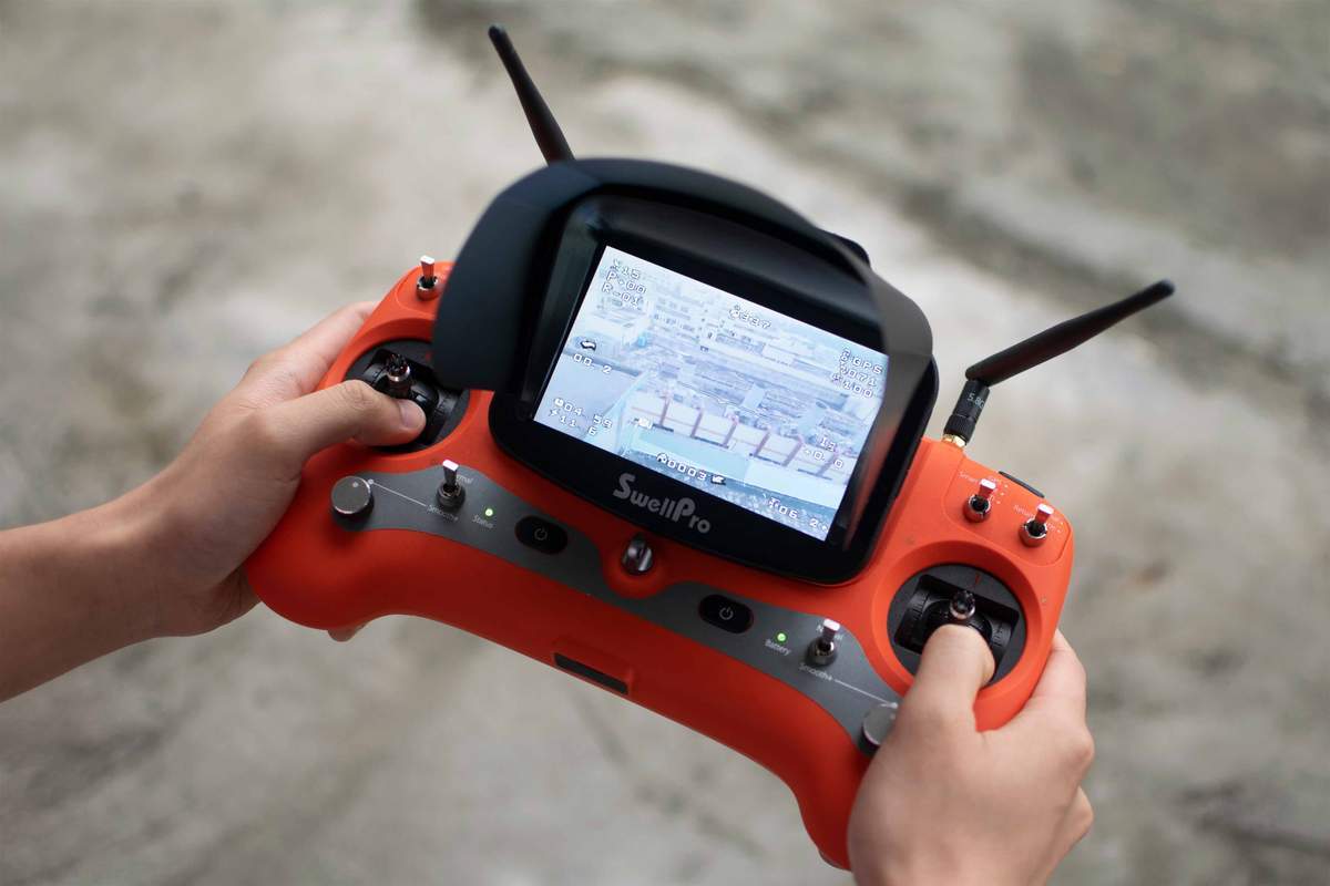 Buy the Swellpro Splashdrone 3+ Remote Control Sunhood | Camzilla Australia