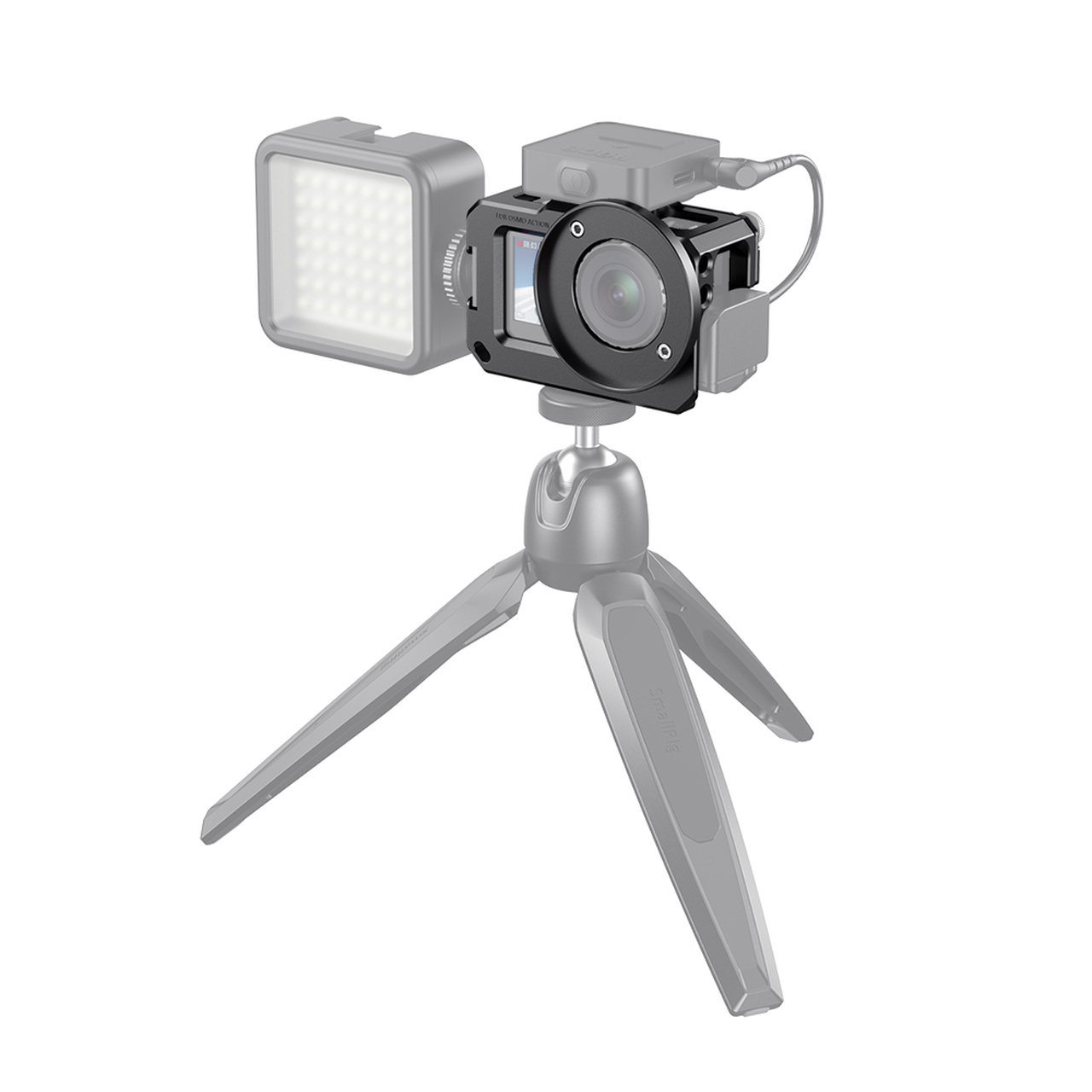 SmallRig Cage for DJI Osmo Action (Compatible with Microphone Adapter ...