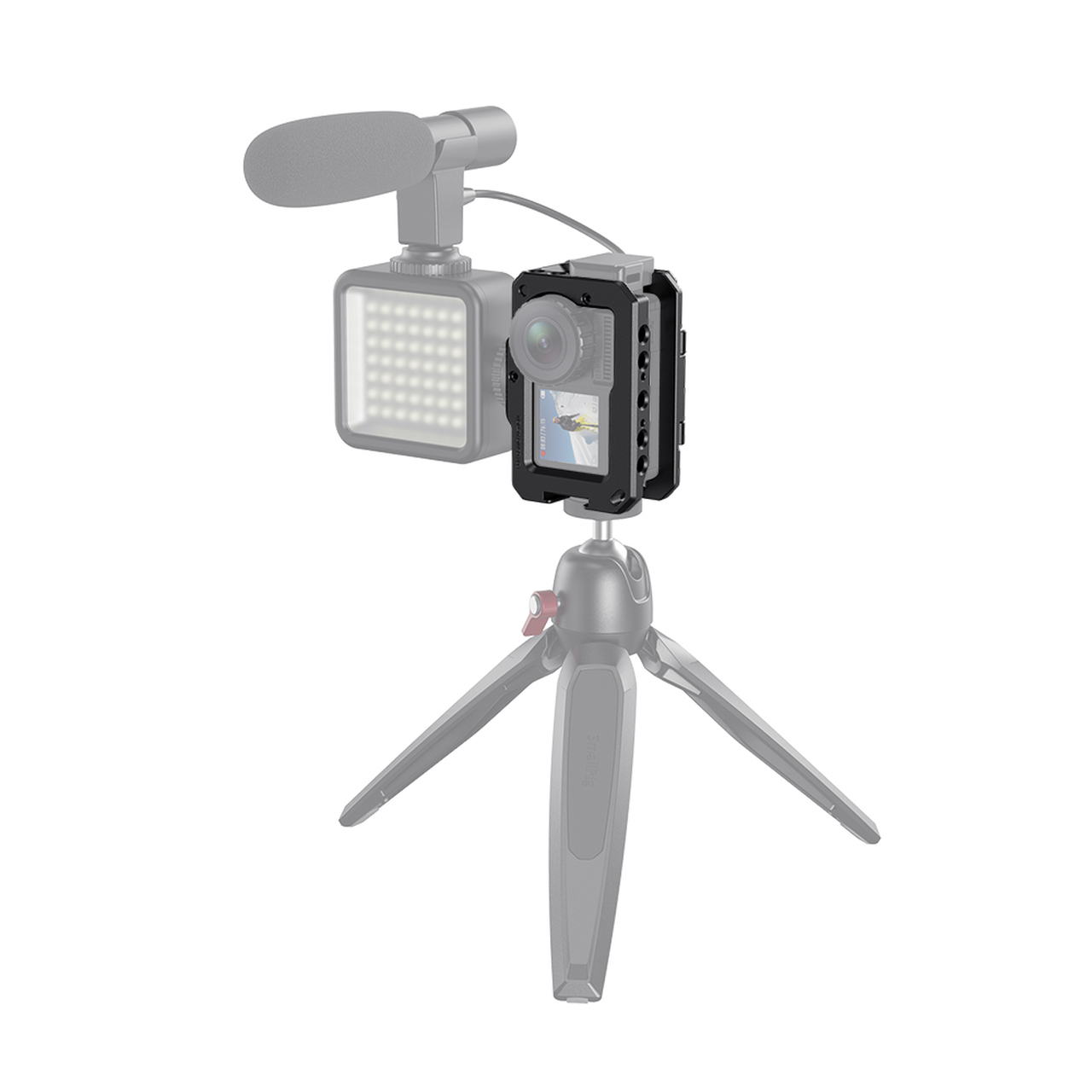 SmallRig Cage for DJI Osmo Action (Compatible with Microphone Adapter ...